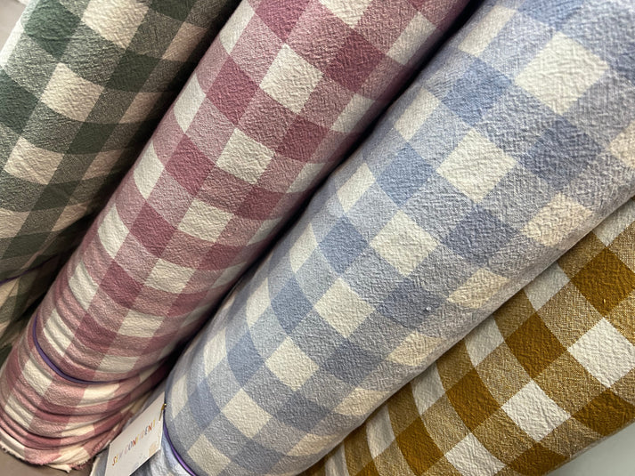 Organic Check Cotton – Sew Confident